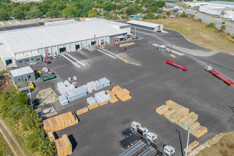 US LBM Adds Yard/Truss Plant in Central Florida