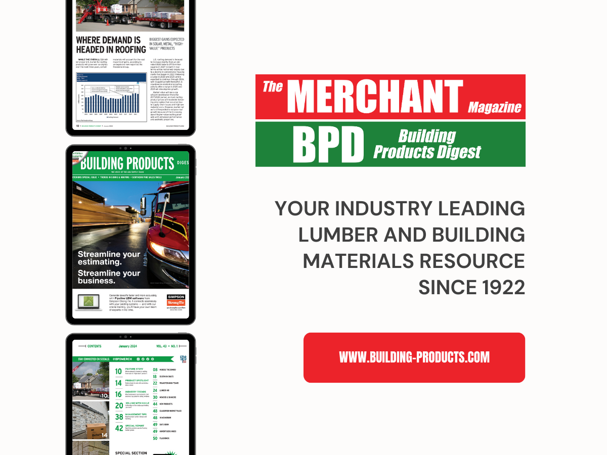 Merchant Magazine - Building Products Digest | The Merchant Magazine ...