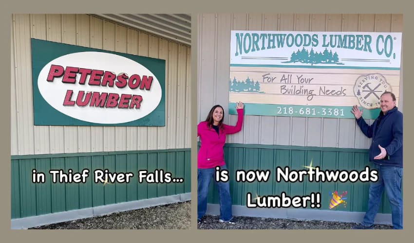 NORTHERN MINNESOTA LUMBERYARDS JOIN FORCES
