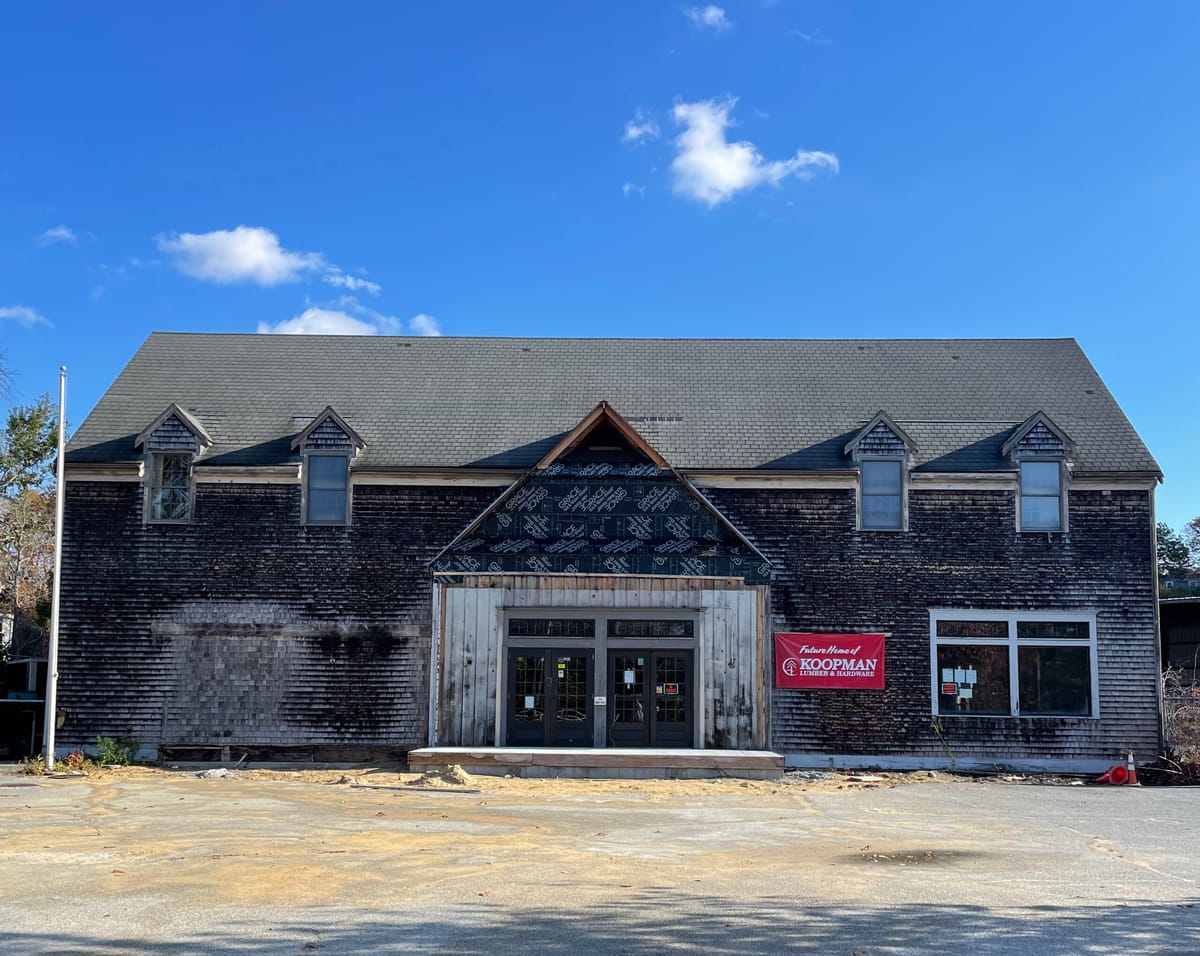 KOOPMAN LUMBER ADDING IN CAPE COD