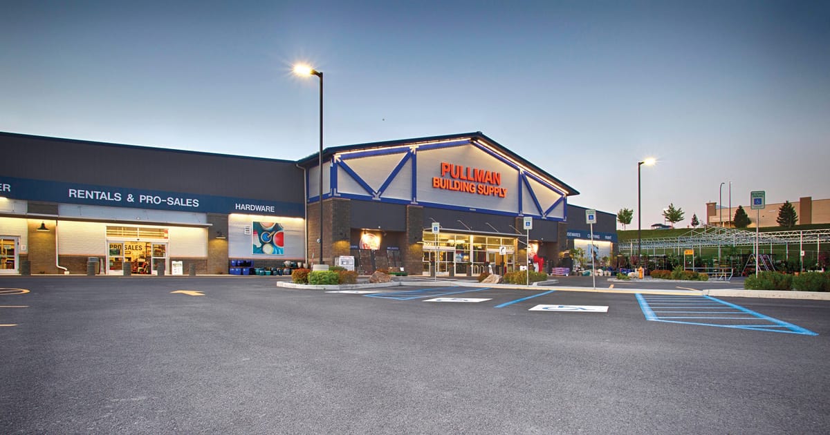 PULLMAN BUILDING SUPPLY WINDS DOWN