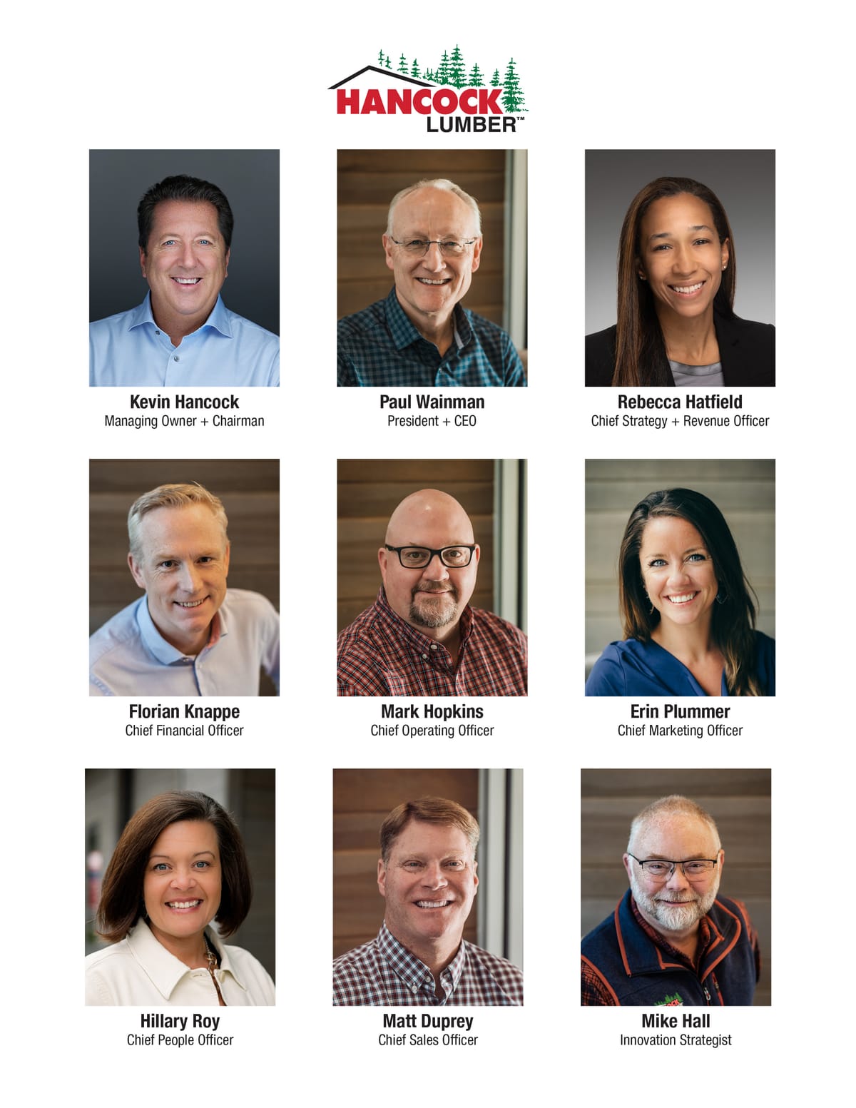 HANCOCK LUMBER REPOSITIONS FOR FUTURE